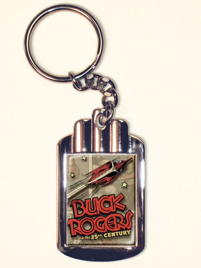 BUCK ROGERS SPACESHIP KEYCHAIN
