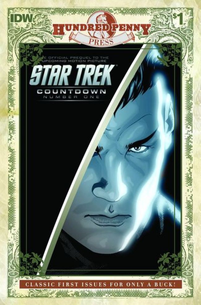 STAR TREK COUNTDOWN 100 PENNY PRESS #1
