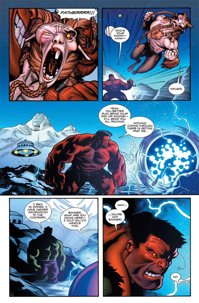 Red Hulk Vs Colossus