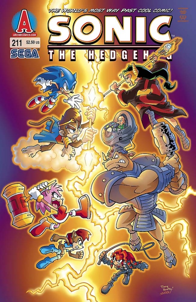 SONIC THE HEDGEHOG #211