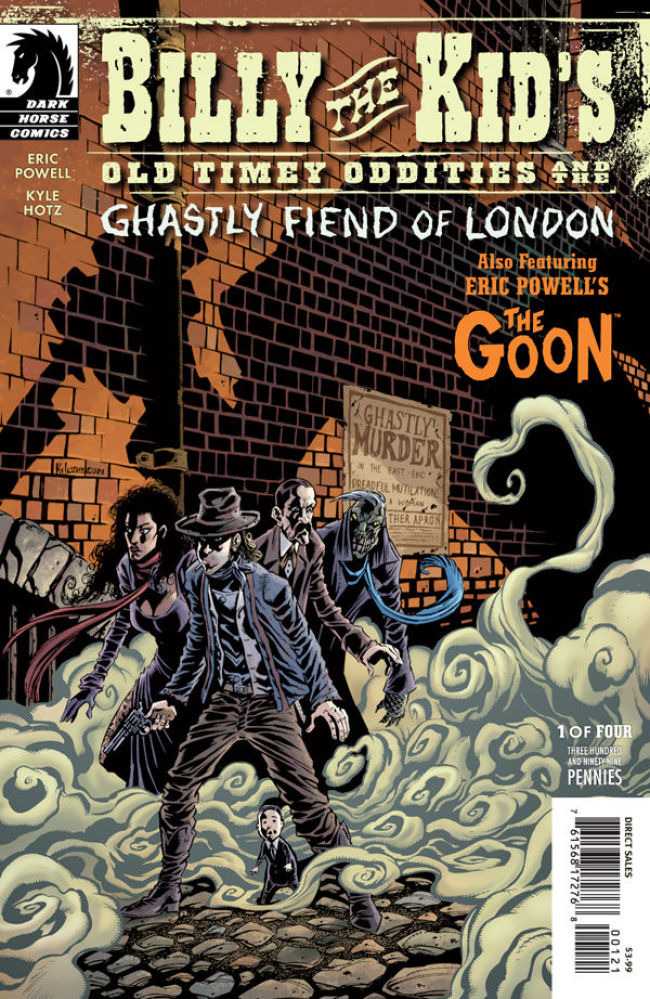 BILLY THE KID GHASTLY FIEND LONDON KYLE HOTZ CVR #1