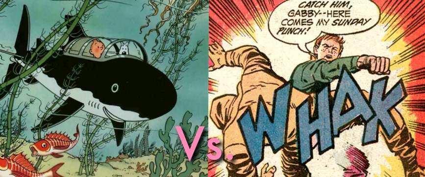Tuesday Showdown: Tintin vs. Jimmy Olsen