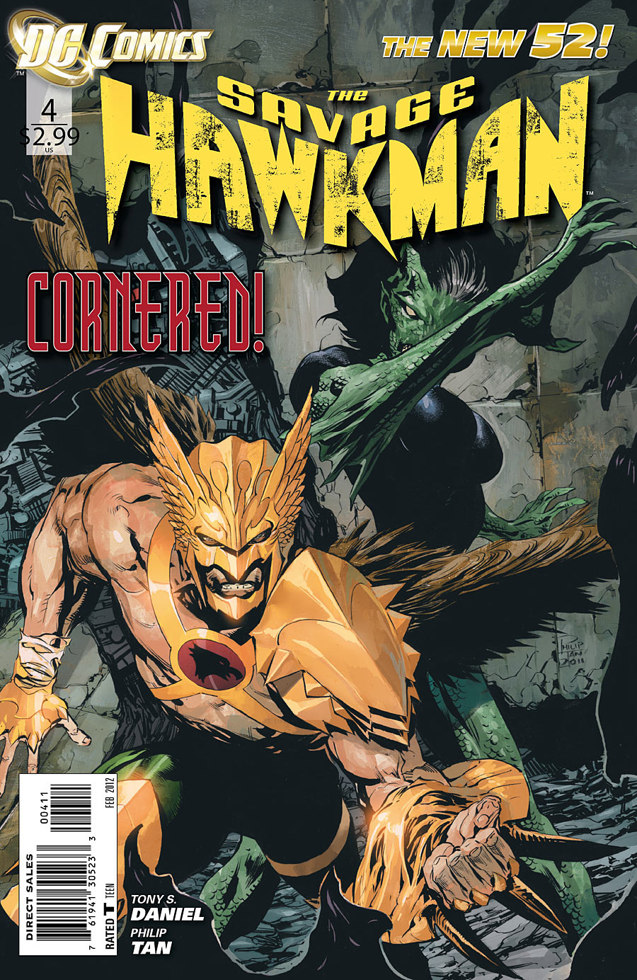 THE SAVAGE HAWKMAN #4