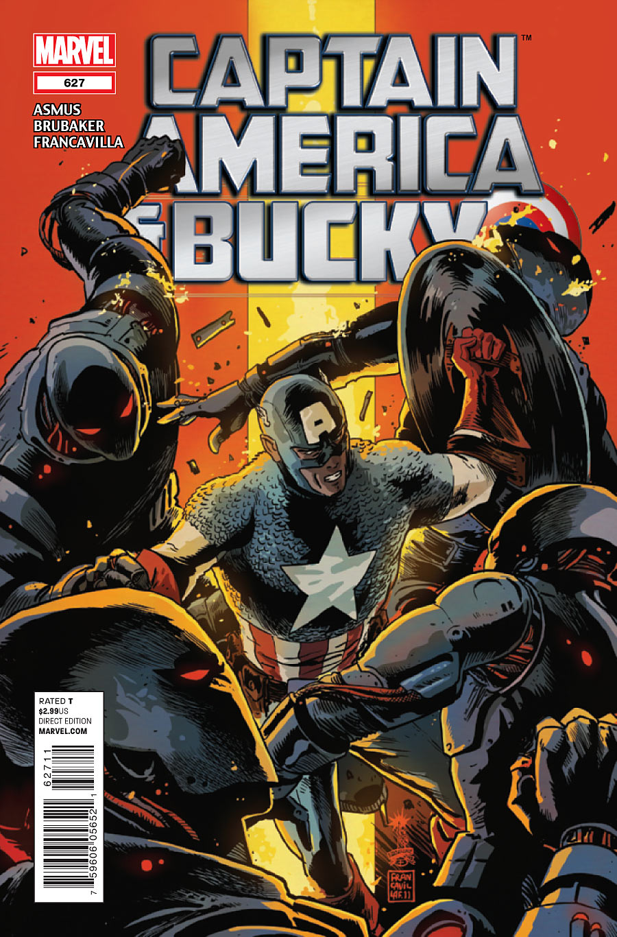 CAPTAIN AMERICA AND BUCKY #627