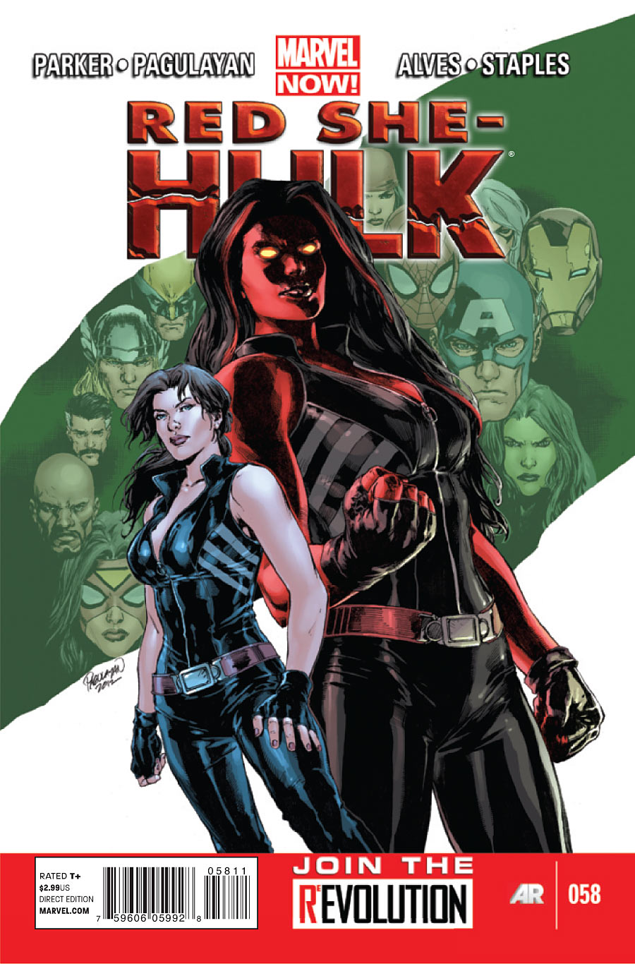 RED SHE-HULK #58