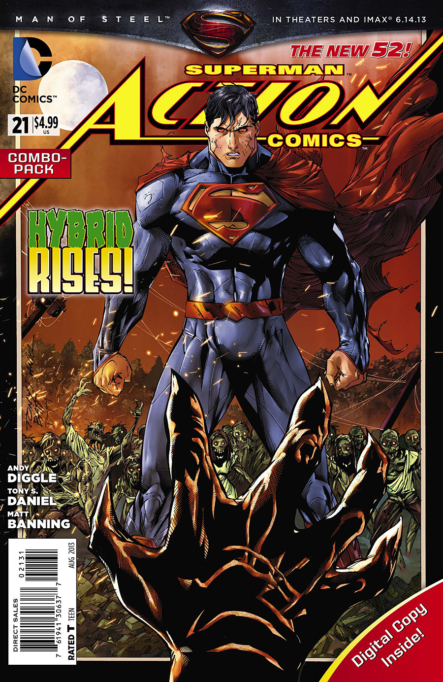 ACTION COMICS #21 (COMBO PACK)