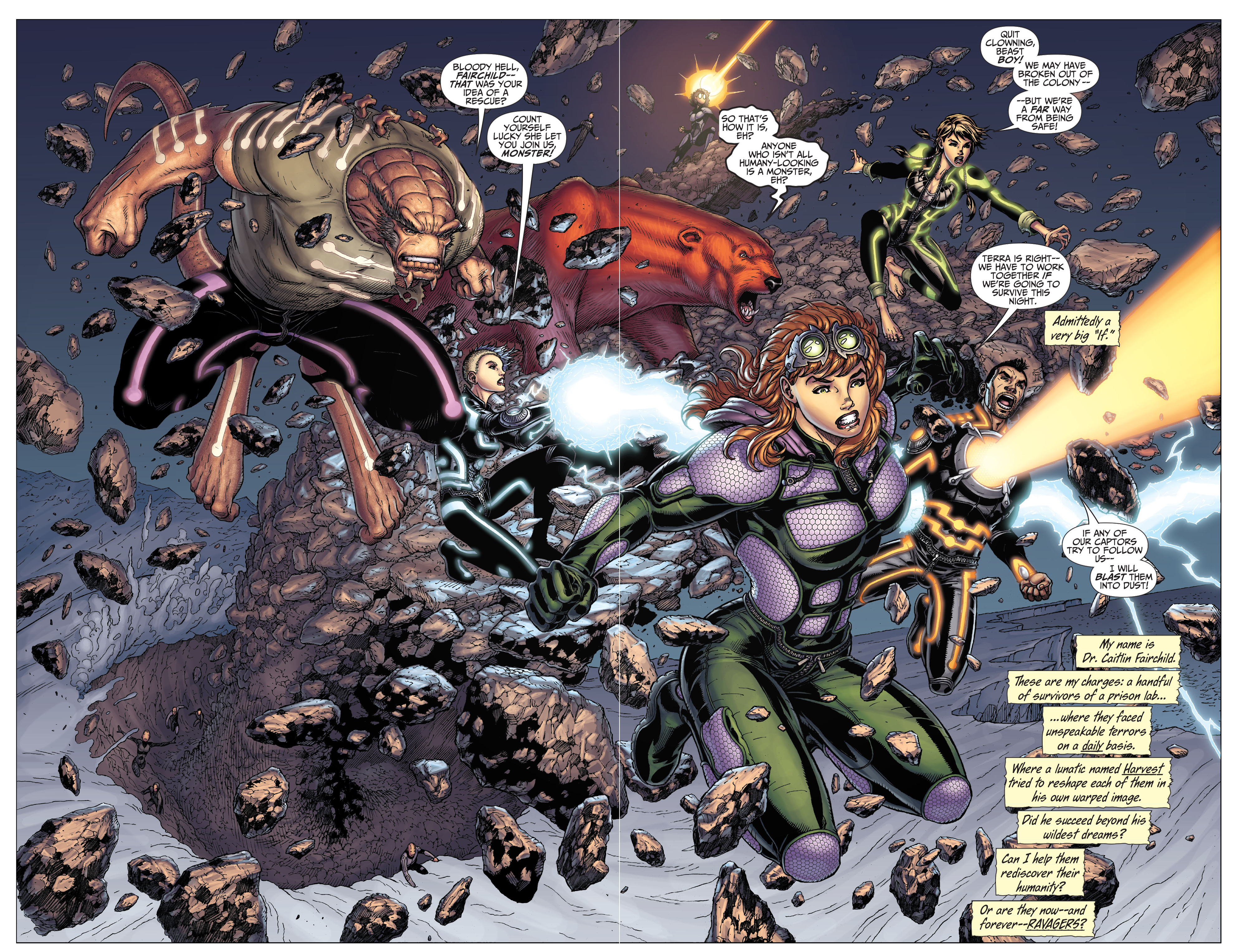 PREVIEW: The Ravagers Vol. 1: The Kids From N.O.W.H.E.R.E., TP